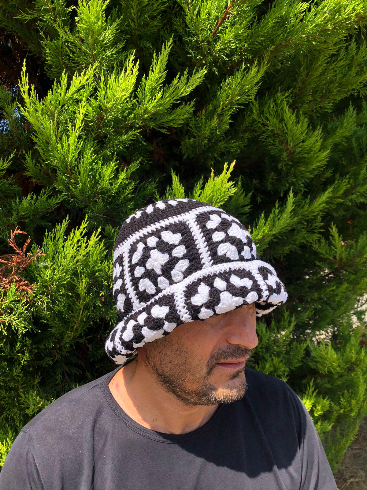 Crochet Bucket Hat for Men - Etsy