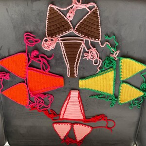 Crochet Bikini Set, Bikini Set - Etsy