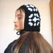 Crochet Granny Square Bonnet, Granny Square Bonnet, Crochet Bonnet ...