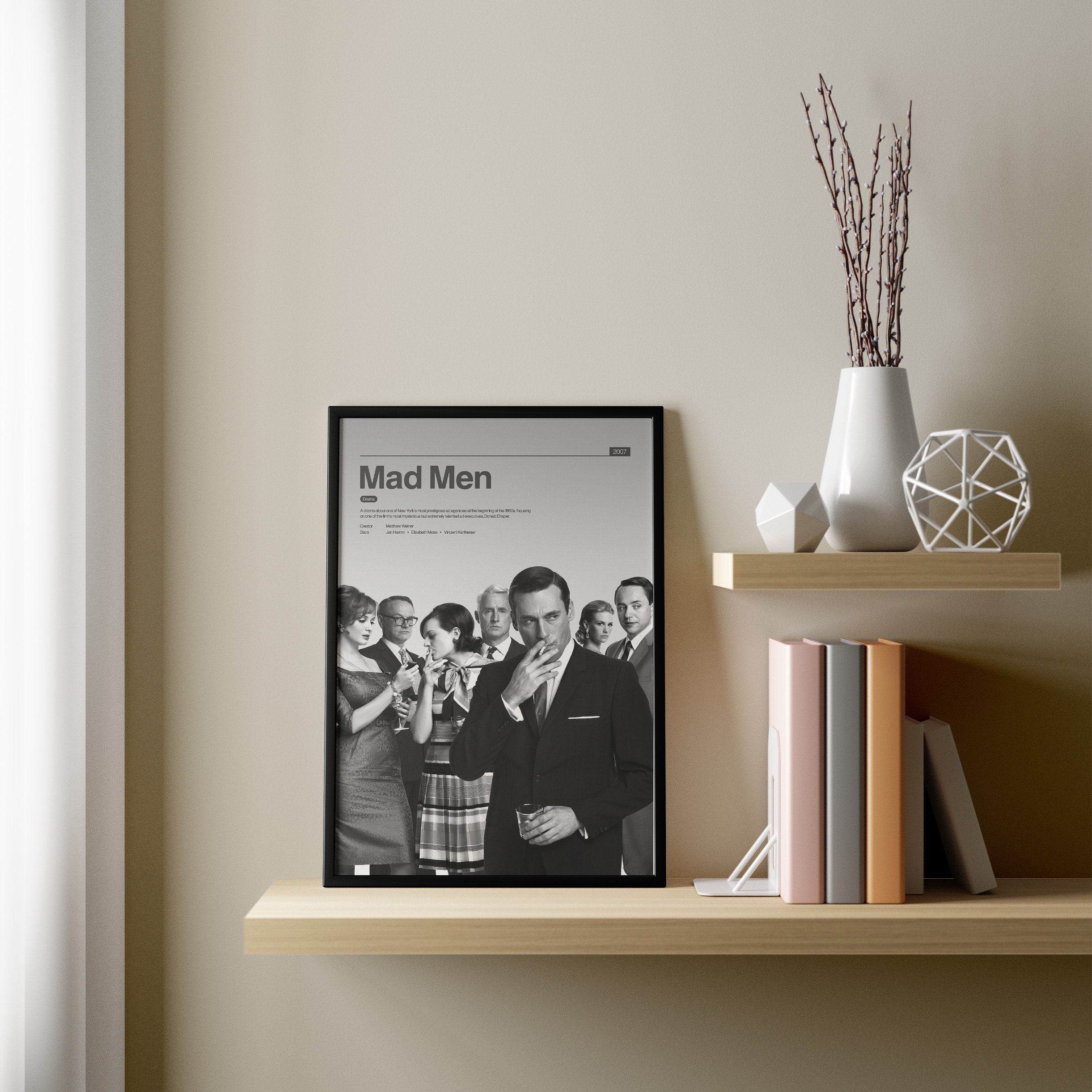 Mad Men Poster - Mad Men Tv Show Print sold by Ishan Saxena | SKU ...