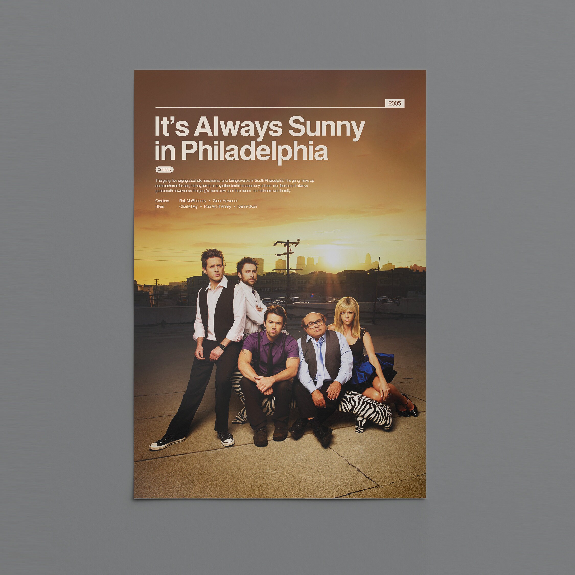 It's Always Sunny in Philadelphia Poster sold by Julita Endearing | SKU ...