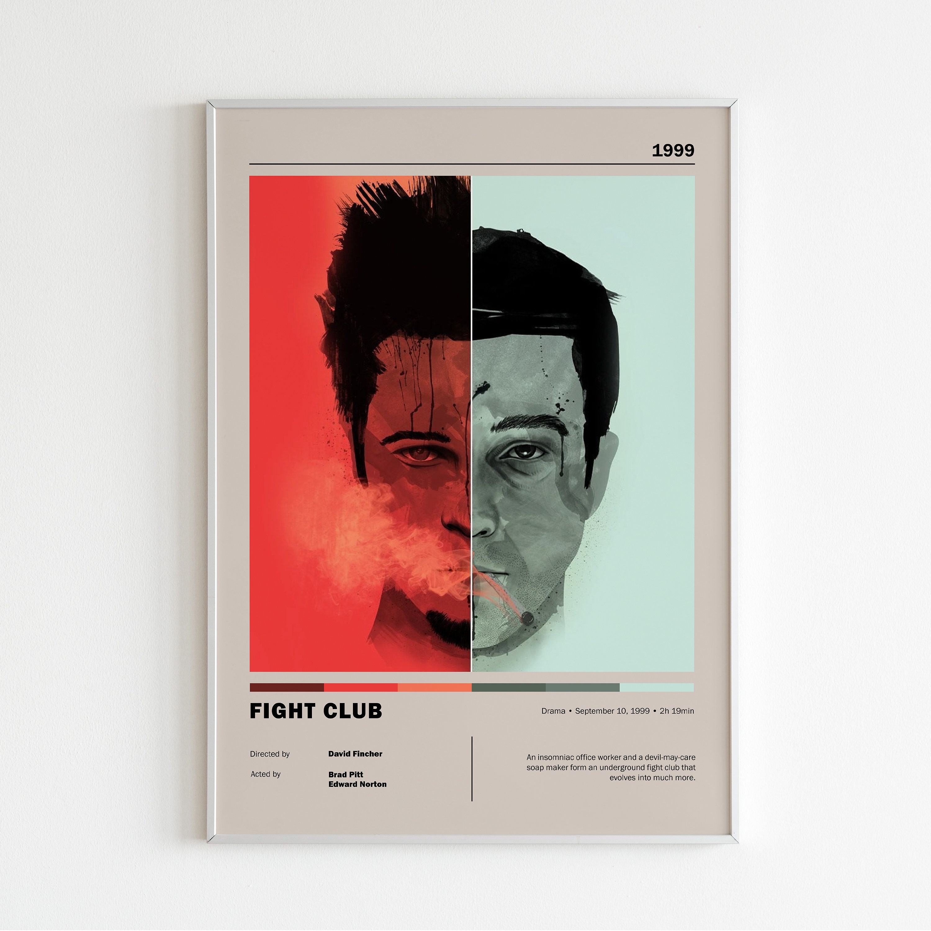 Fight Club Minimalist Poster