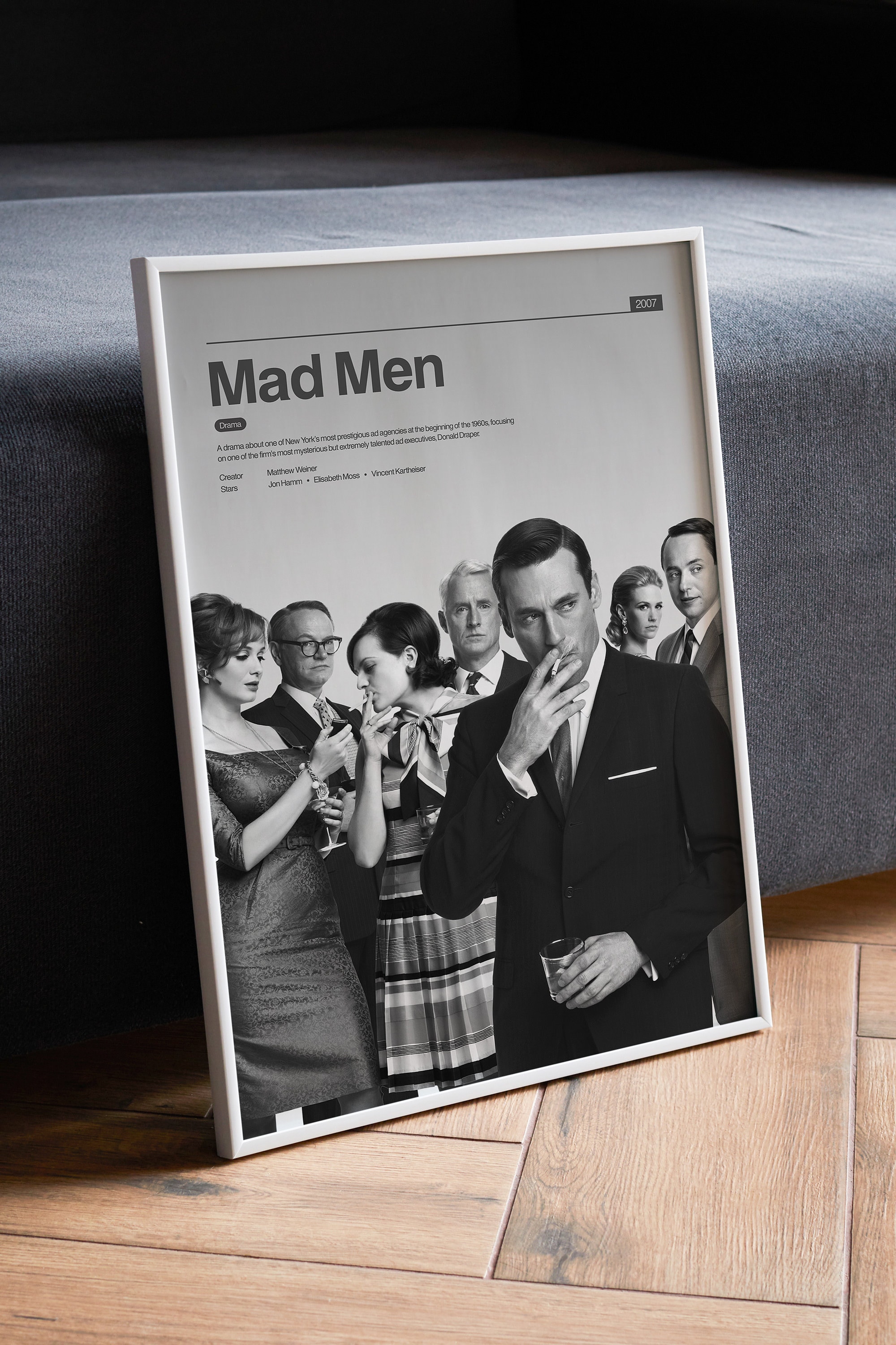Mad Men Poster - Mad Men Tv Show Print sold by Ishan Saxena | SKU ...