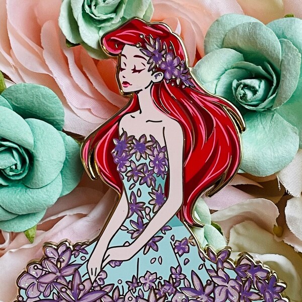 Enamel Little Mermaid Pins - Etsy