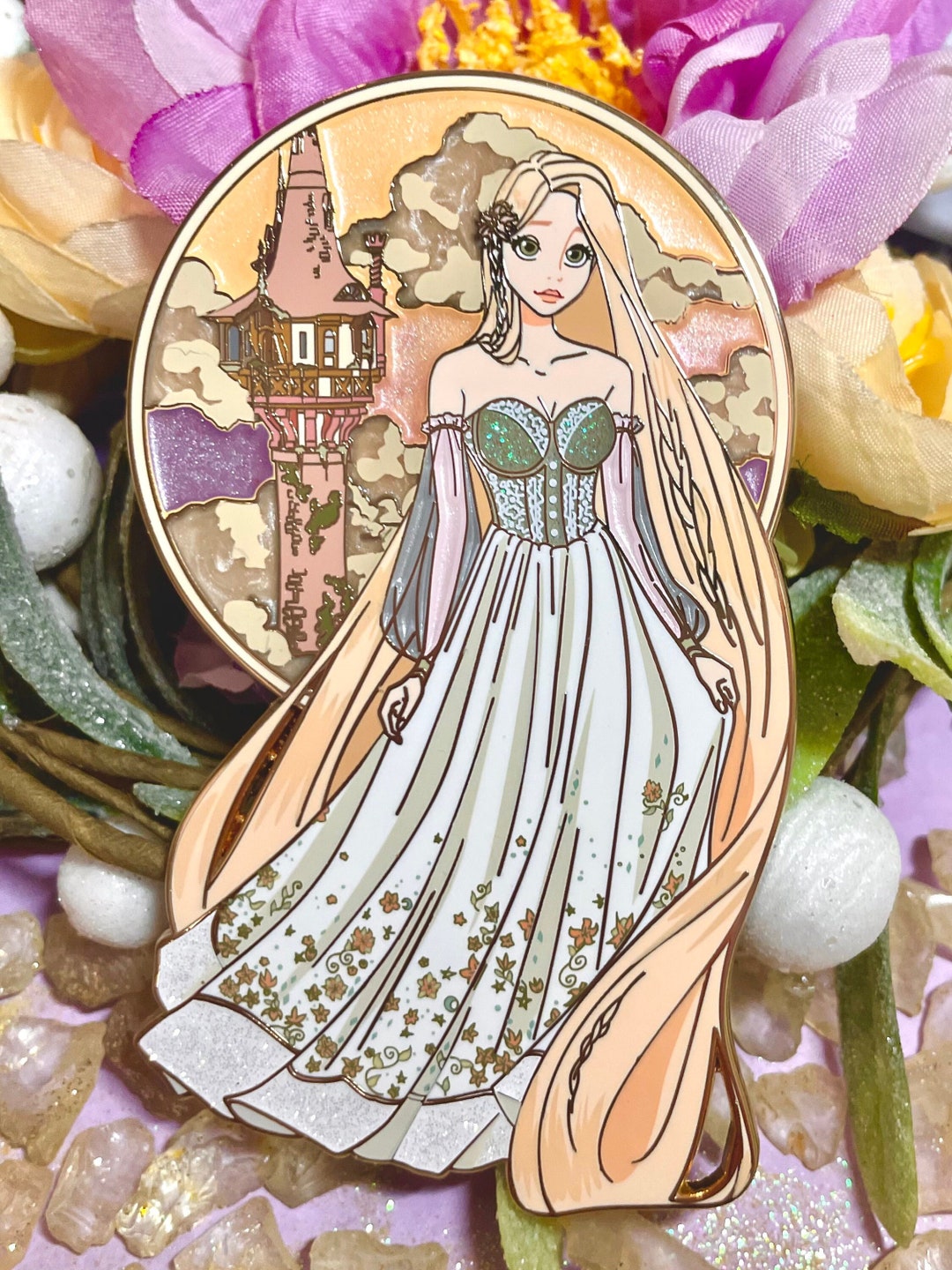 Disney Rapunzel Enamel Pin - Etsy