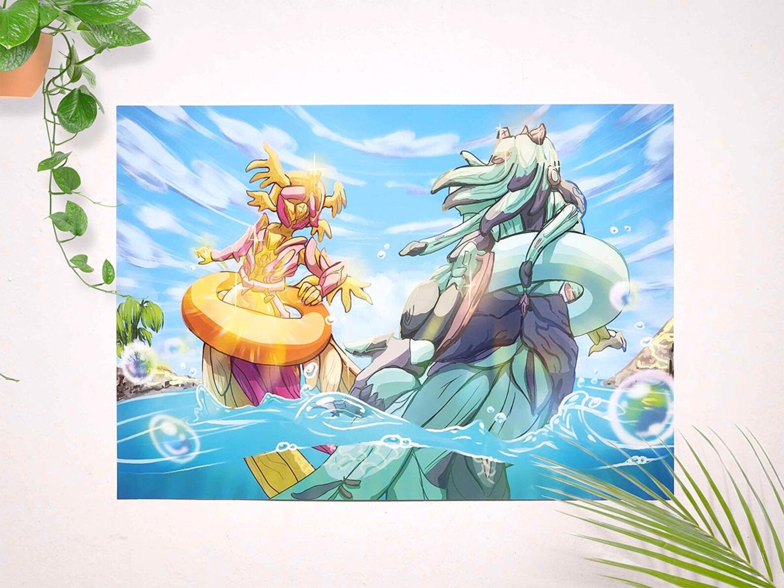 Summer Fun Fan-made Warframe A3 Poster - Etsy