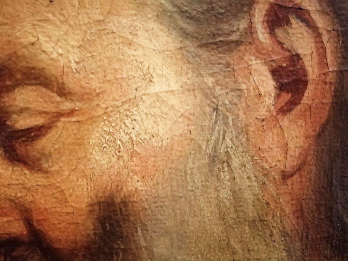 Stunning Early 19th Century Oil Painting by Andre Schmit Half - Etsy