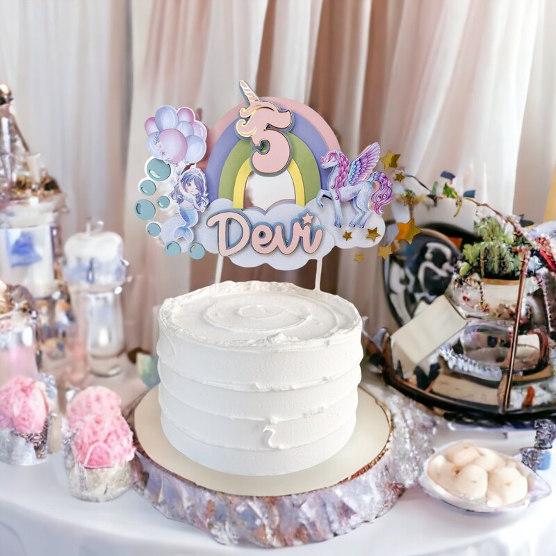 Light up Cake Topper - Etsy