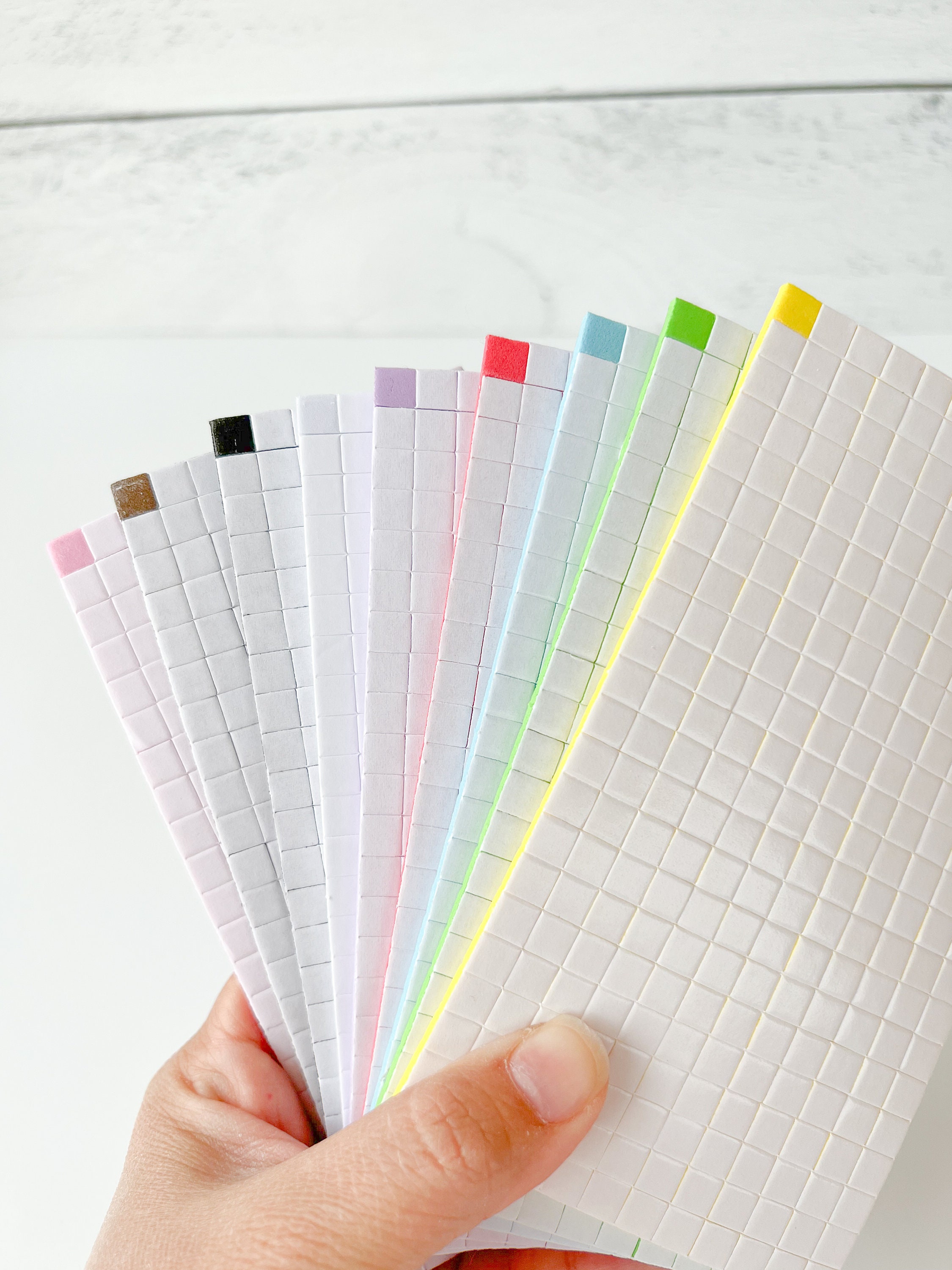 Color Foam Double Sided Foam Adhesives Color Foamies 3D Foam Squares 3D ...