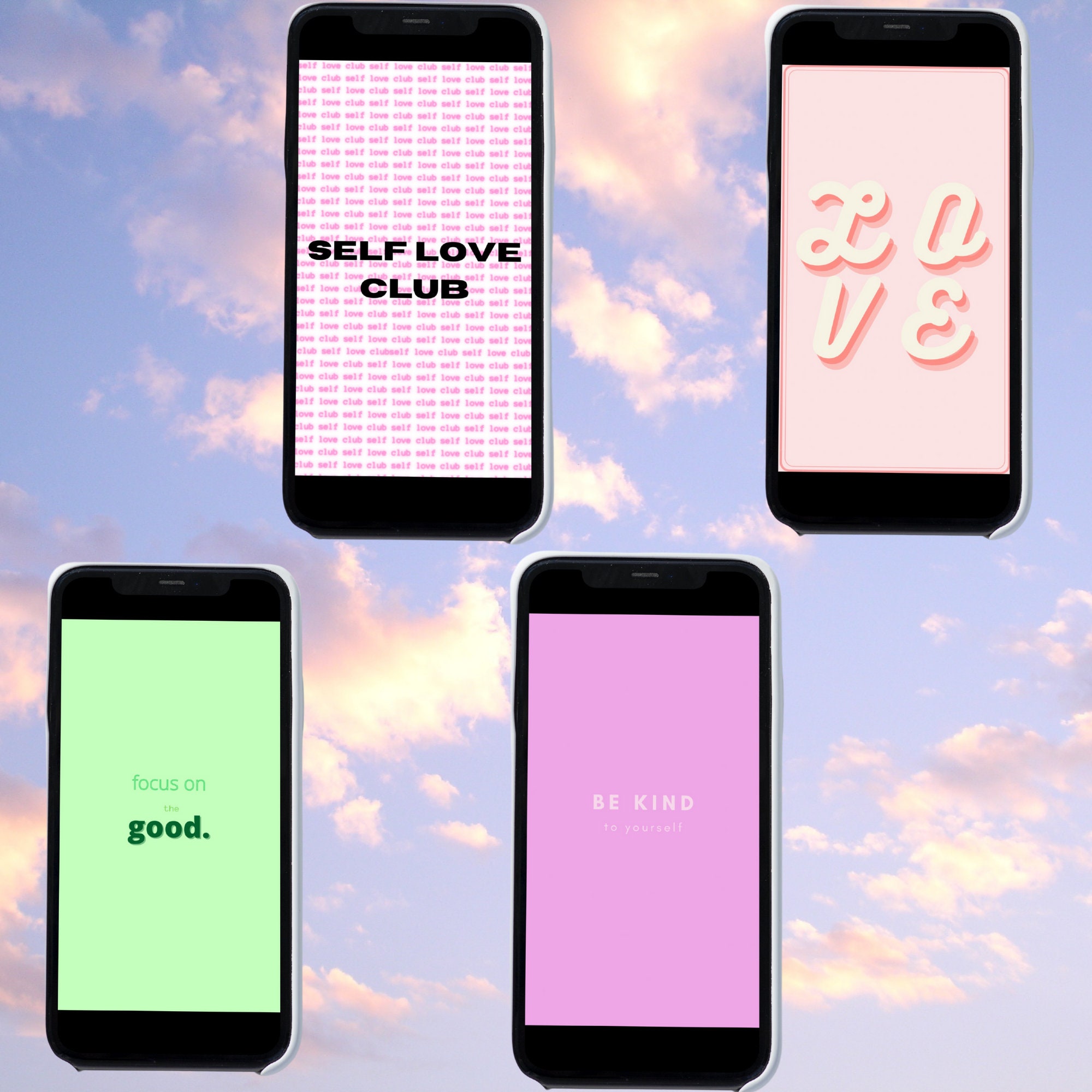 Positive Affirmation Phone Wallpapers | Etsy