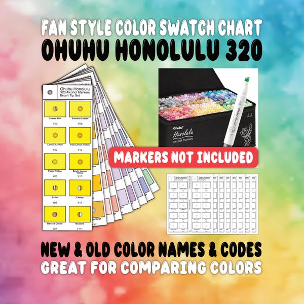 Paint by Numbers Swatch - Etsy