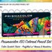 Prismacolor 132 Colored Pencils Color Chart 2 Versions-prefilled Swatch ...