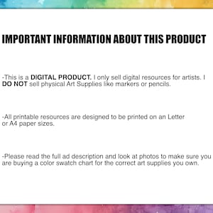 Derwent Lightfast 100 Colored Pencils Color Swatch Chart- Prefilled ...