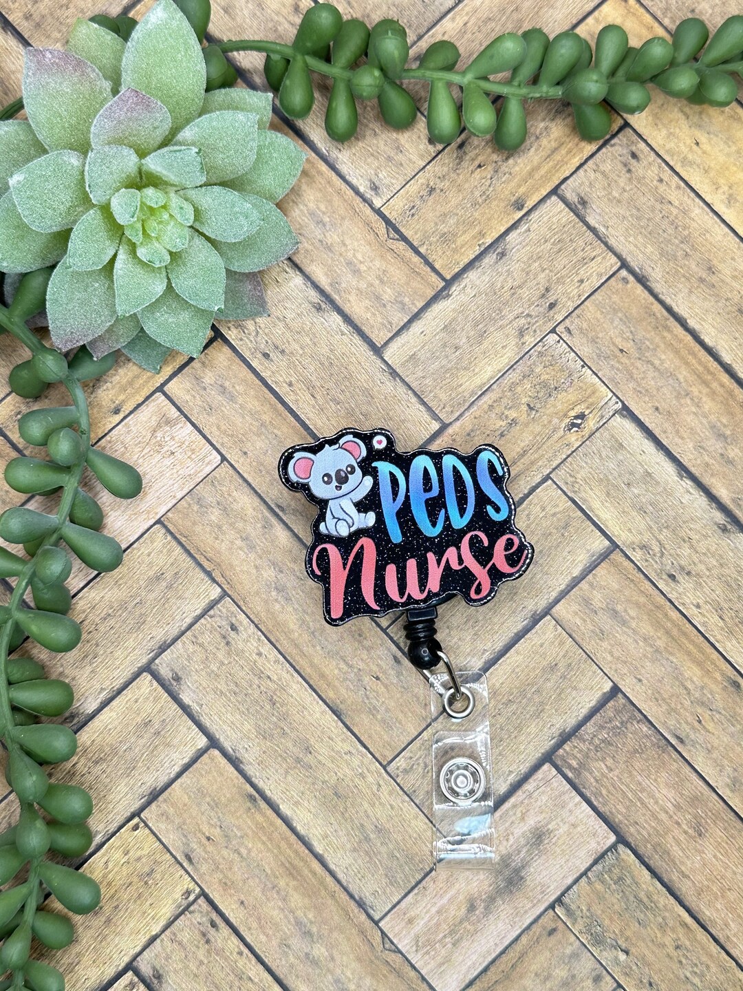 Peds Nurse Badge Reel - Etsy
