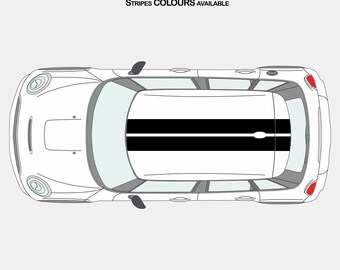 Mini Cooper Roof Decal - Etsy