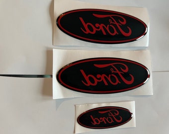 Red Ford Emblem - Etsy