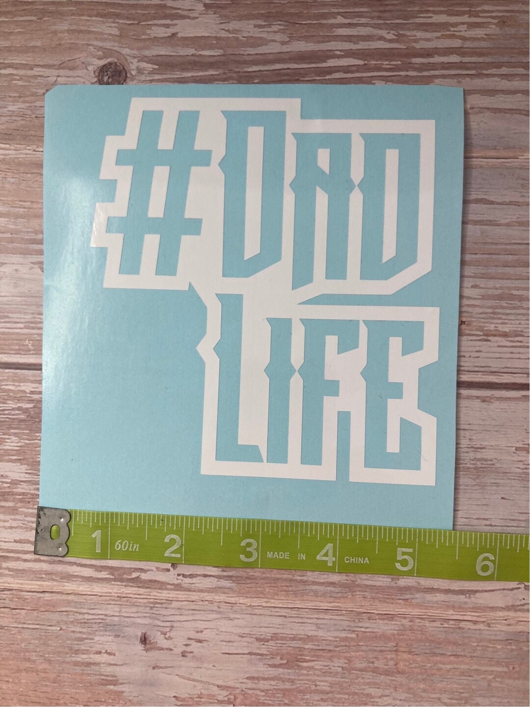 Dad Life Decal, Car Decal, Multiple Colors to Choose From, Vinyl Car ...