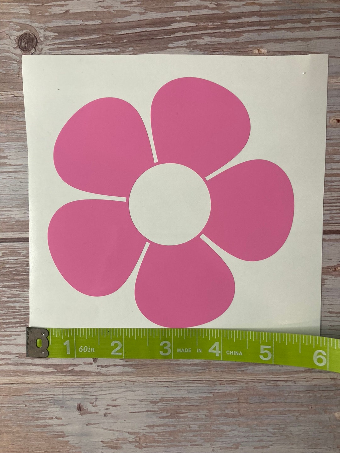 Groovy Daisy Car Decal, Vintage Style Decal, Groovy Decal, Daisy Decal ...