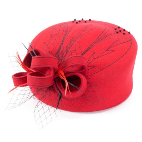 Designer Pillbox Hat Cocktail Hat Fascinator Formal Hat - Etsy