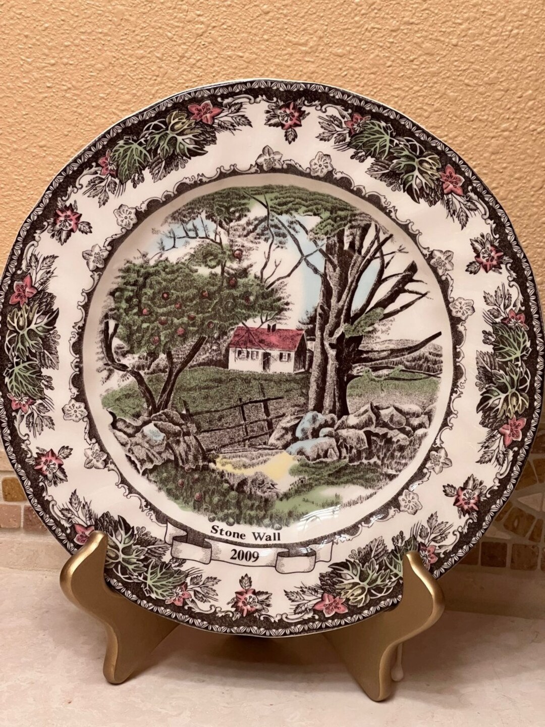 THE SONE WALL the Friendly Village Johnson Brothers - Etsy