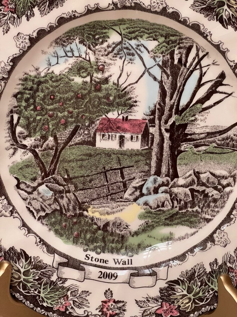 THE SONE WALL the Friendly Village Johnson Brothers - Etsy