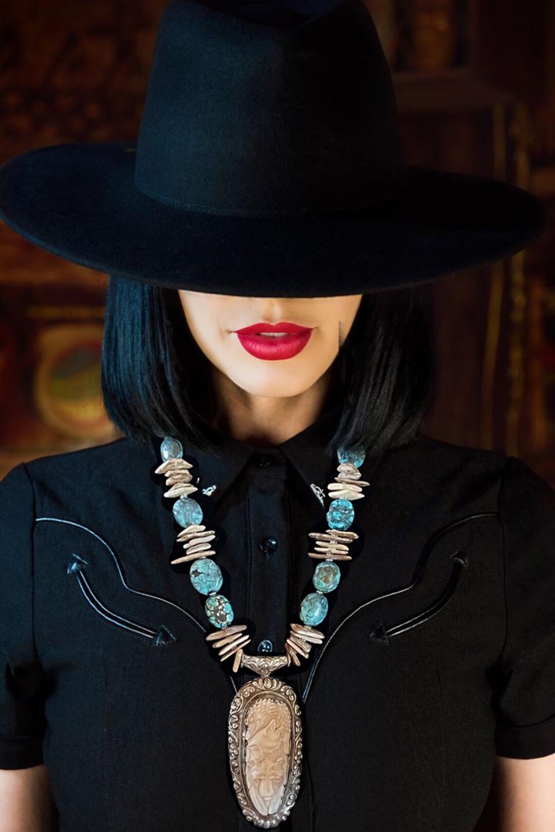 Cheyenne Wolf Dance Bear Eagle Indian Medicine Necklace sacred Message ...