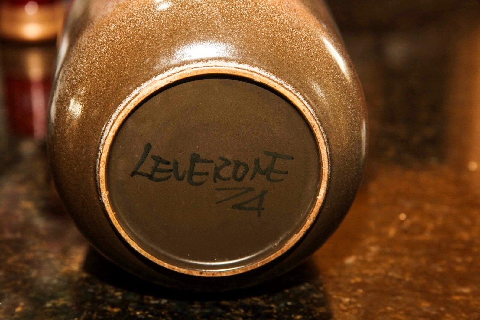 ADRIANO LEVERONE 1974 Ceramic Vase Sculpture RARE Made in - Etsy