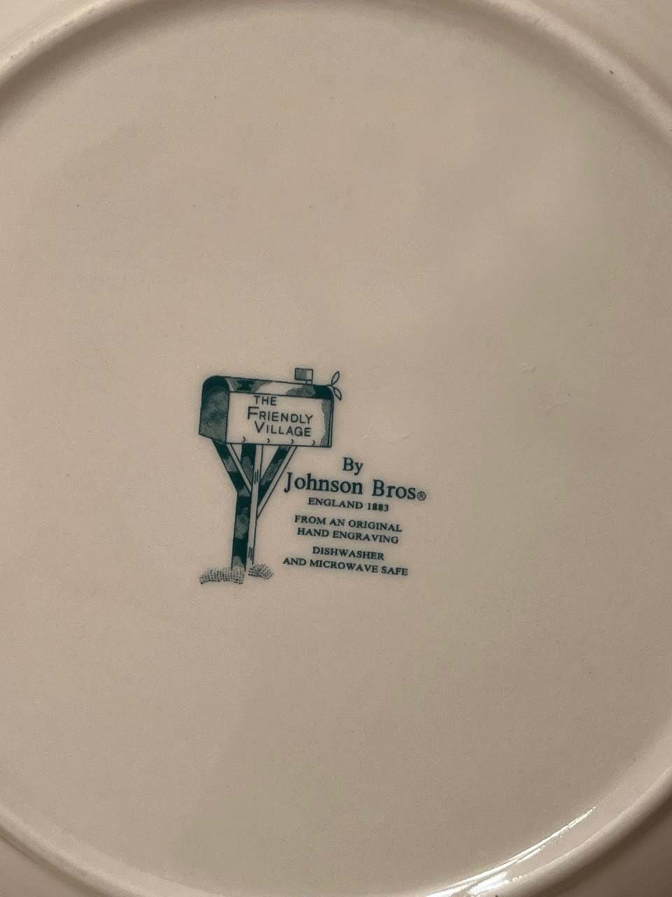 THE SONE WALL the Friendly Village Johnson Brothers - Etsy