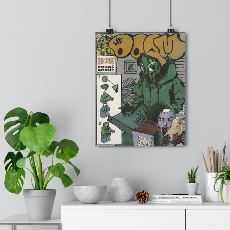 MF DOOM Rare Premium Poster Matte Vertical Mfdoom Poster - Etsy