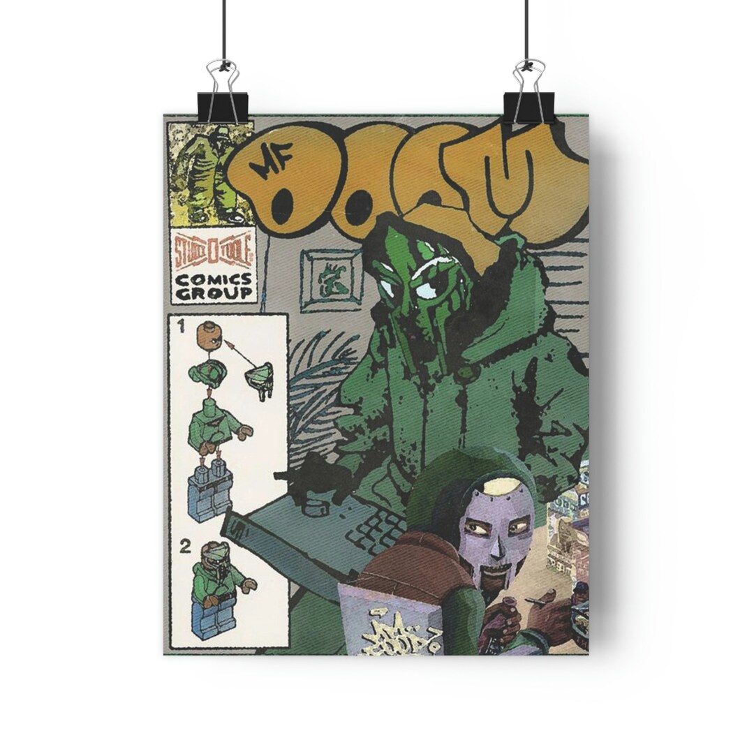 MF DOOM Rare Premium Poster Matte Vertical Mfdoom Poster - Etsy