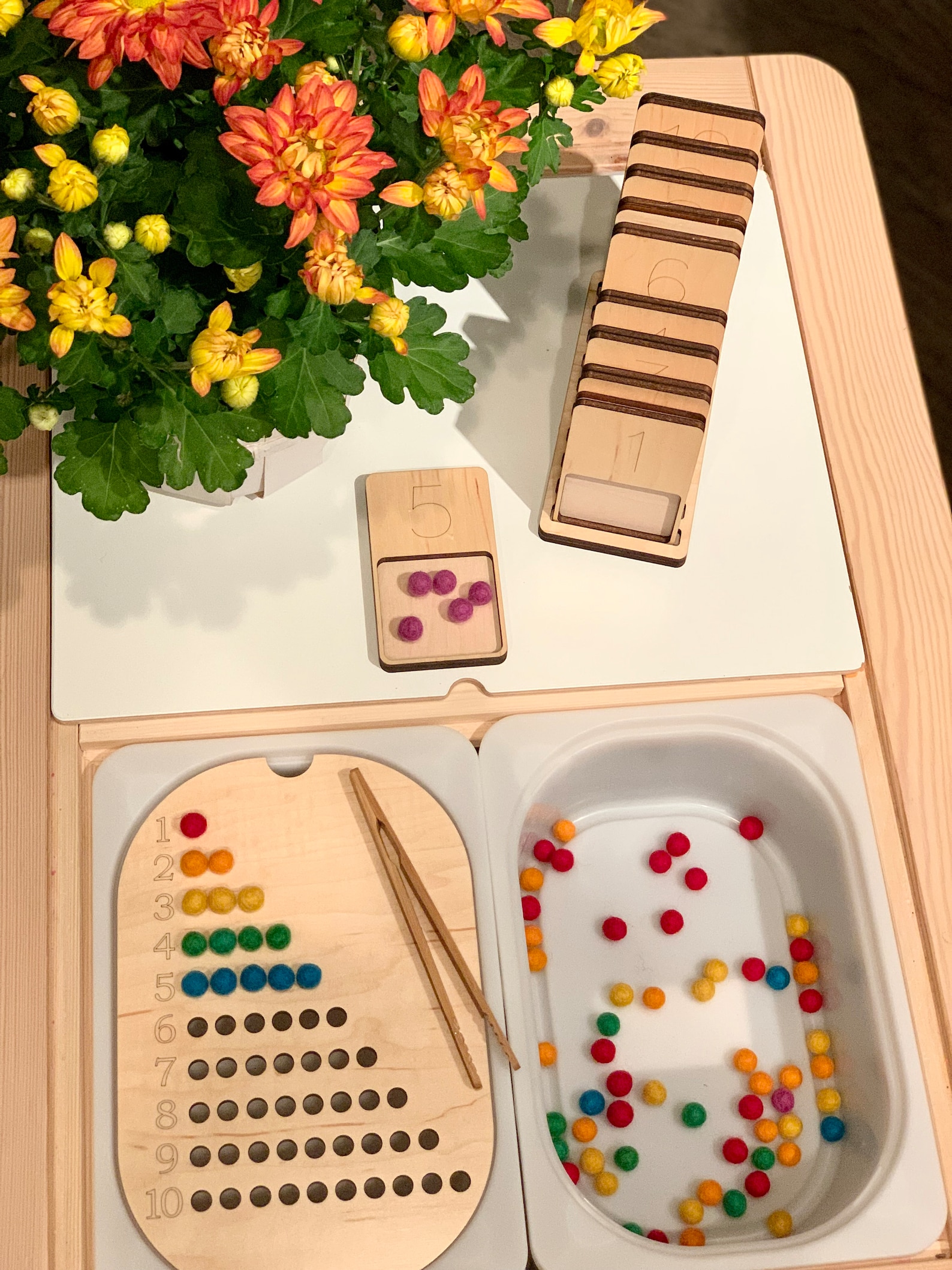 Counting Flisat | Flisat Counting | Flisat Insert | Ten Frame | Kids ...