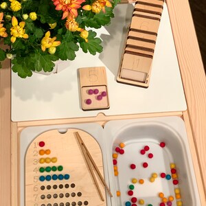 Counting Flisat | Flisat Counting | Flisat Insert | Ten Frame | Kids ...
