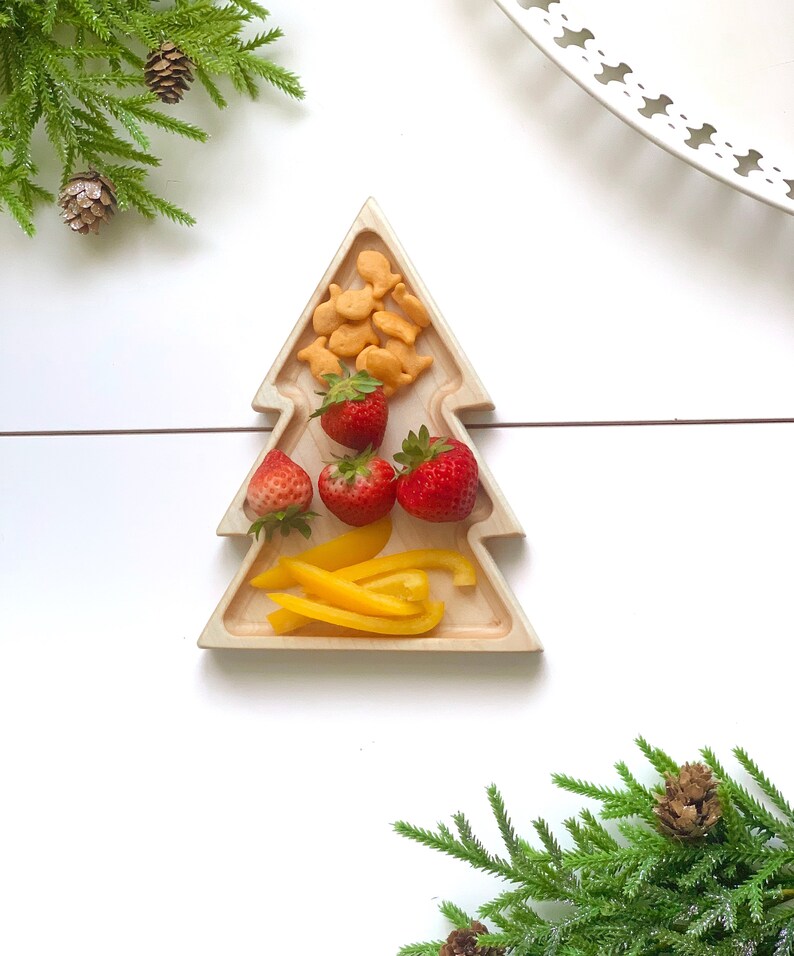 Wood Sensory Tray Tree Plate Forest Toys Wood Toys - Etsy