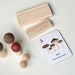 Wood Sensory Tray | Flash Card Holder | Display Holder | Montessori ...