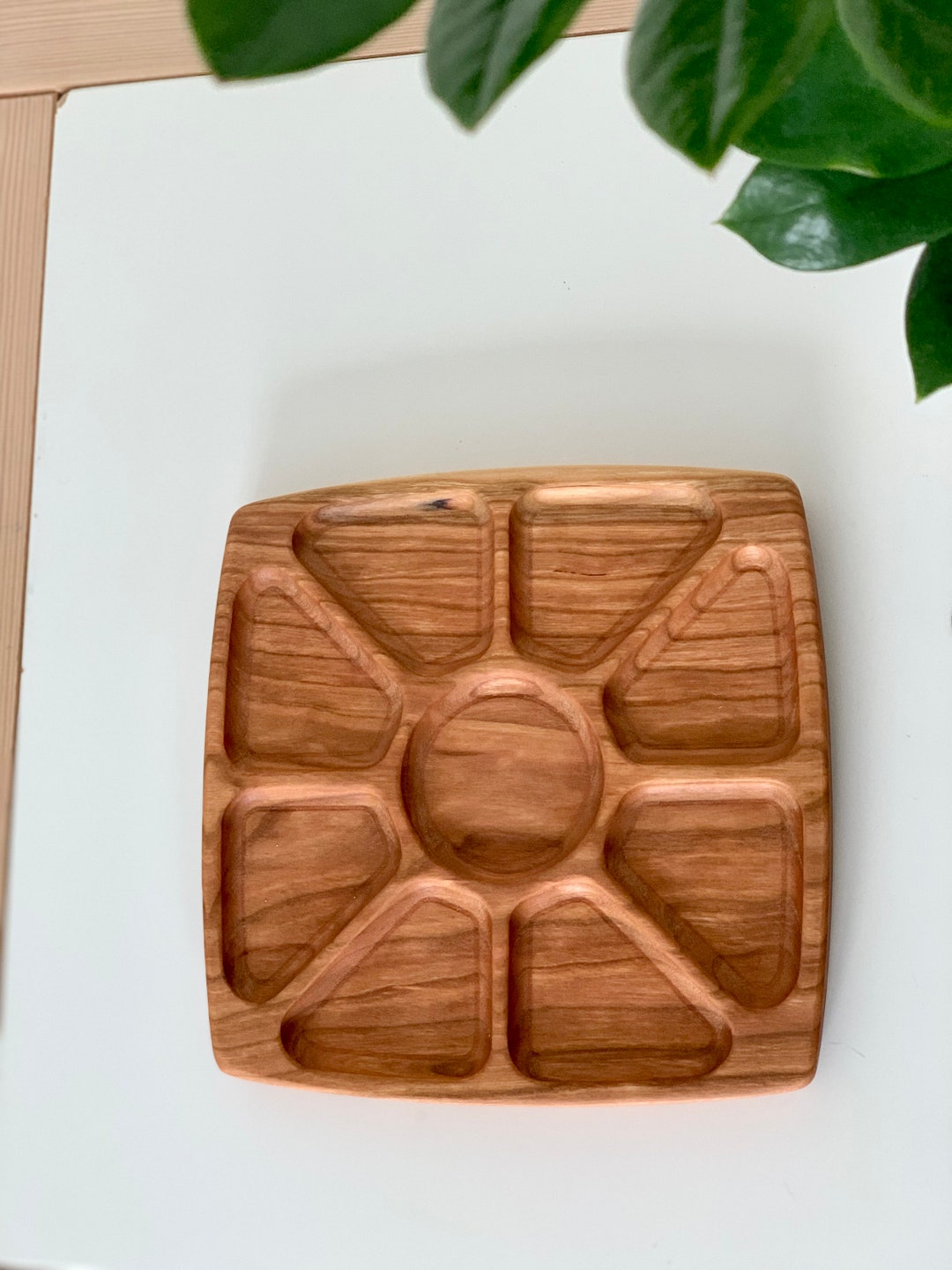 Wood Sensory Tray | Tinker Tray | Sun Plate | Kids Gift | Wood Sorting ...