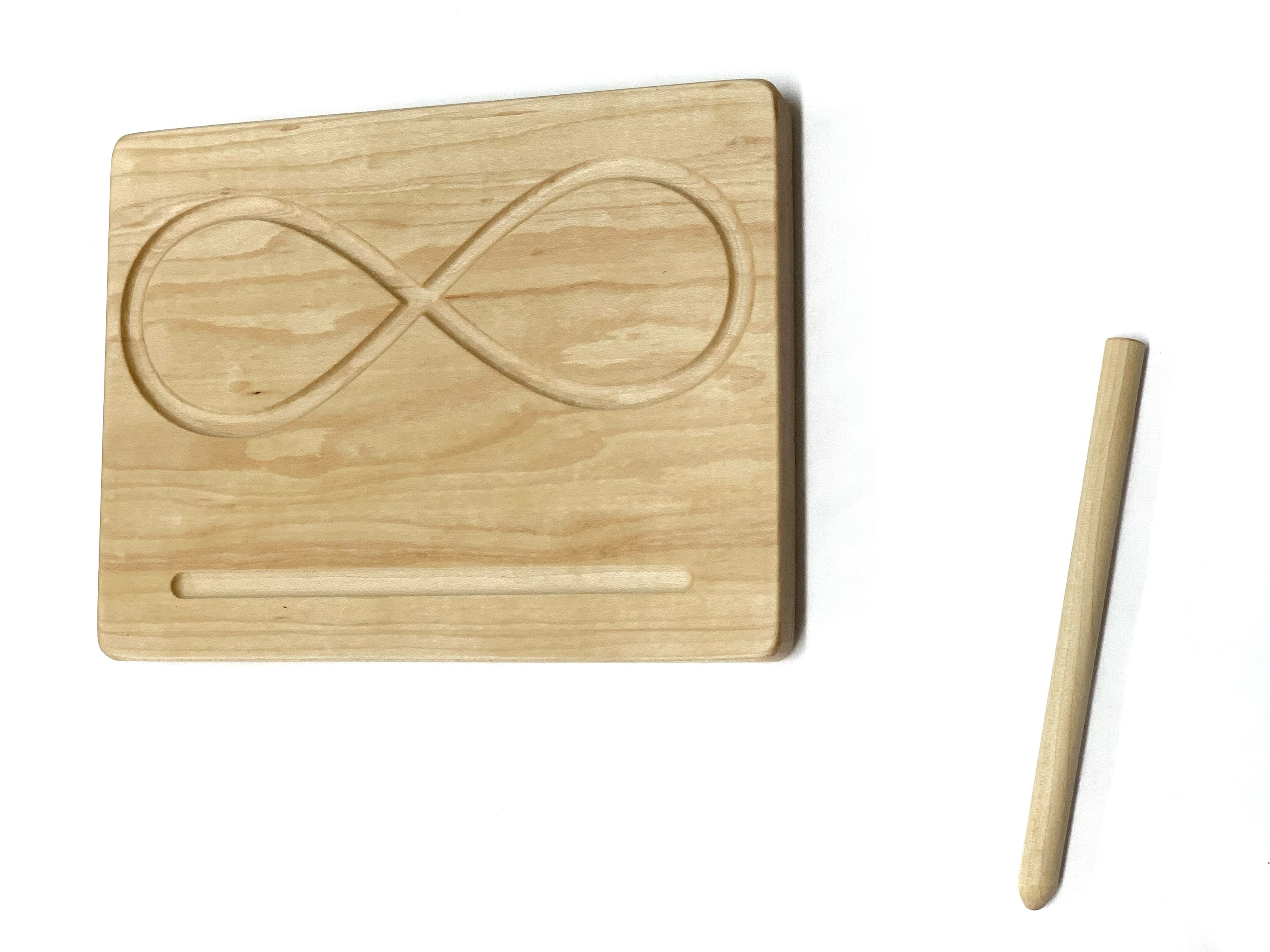 Infinity Board | Figure Eight Board | Tracing Board | Montessori ...