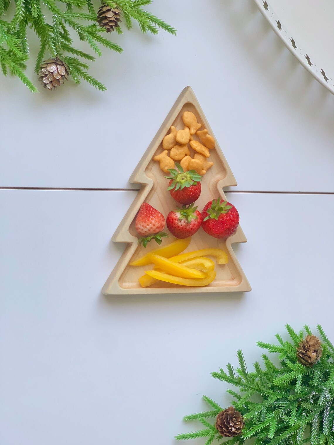 Wood Sensory Tray Tree Plate Forest Toys Wood Toys - Etsy