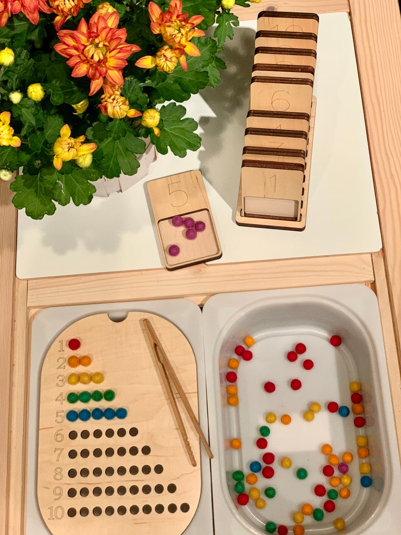 Counting Flisat | Flisat Counting | Flisat Insert | Ten Frame | Kids ...