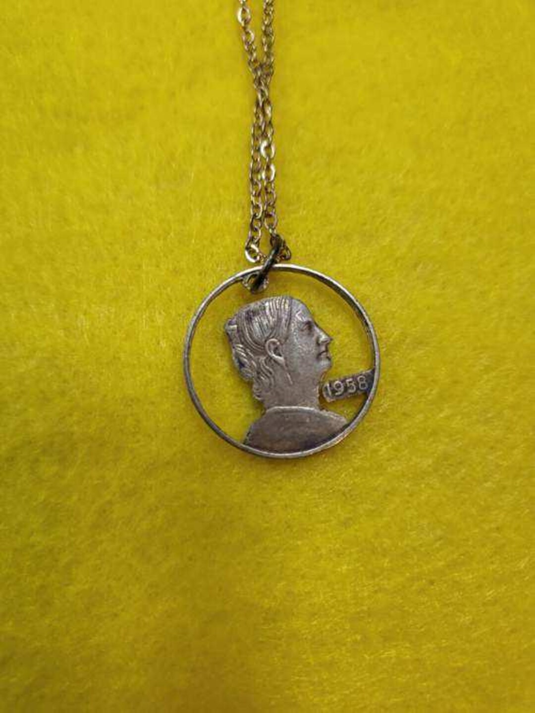 Mexico Penny Coin Necklace - Etsy