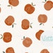 Fall Watercolor Apple Seamless Pattern, Rust Apple Repeating Pattern ...