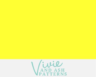 Neon Yellow Seamless Pattern - Etsy