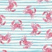 Watercolor Summer Beach Seamless Pattern File, Crabs and Beach Seamless ...