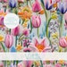 Blue Spring Pastel Easter Floral Seamless Repeating Pattern - Etsy