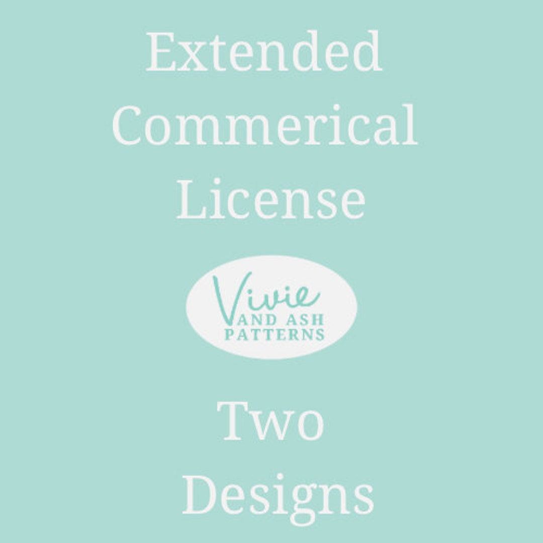 Extended Commercial License for Repeating Pattern Commercial Use - Etsy
