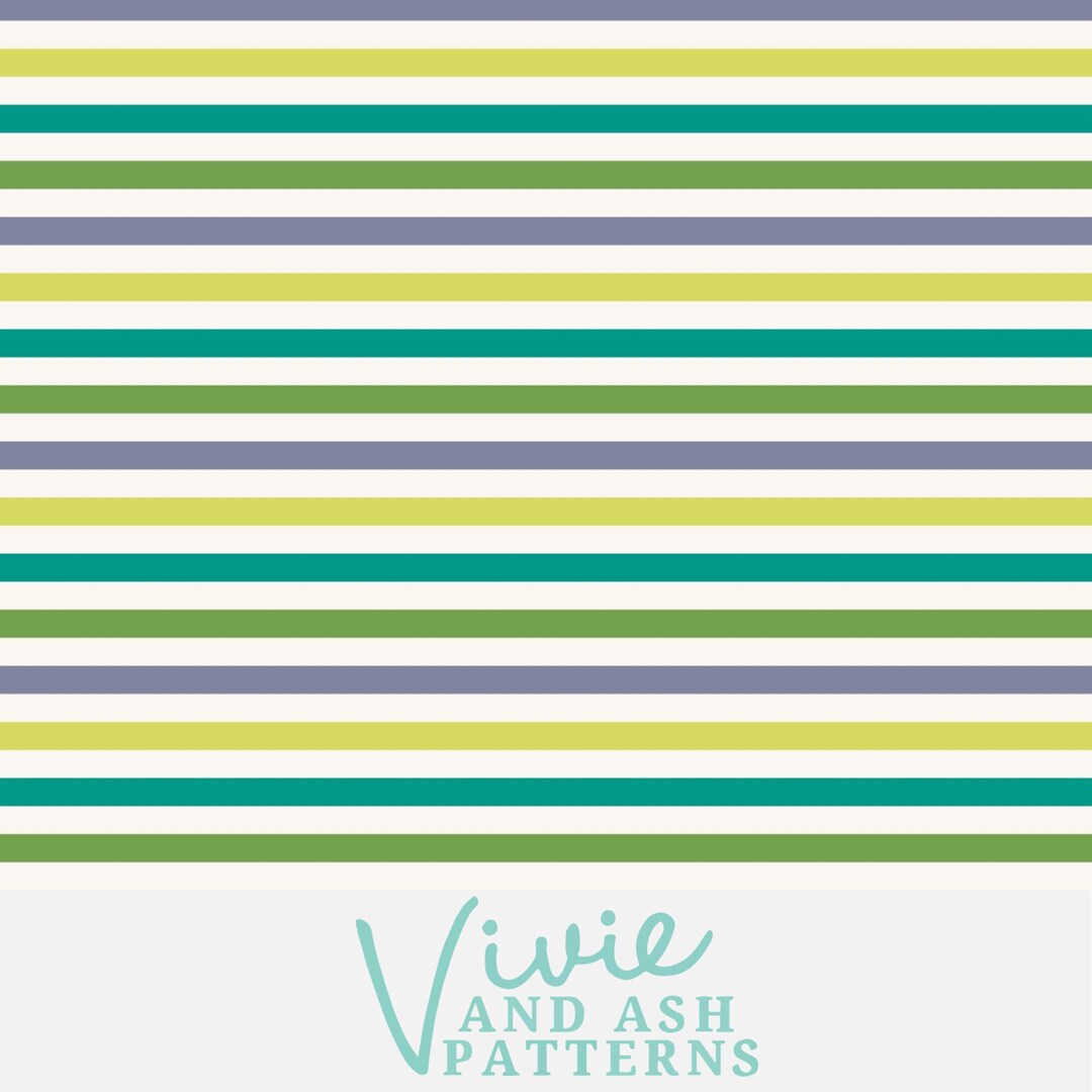 St Patrick's Day Stripes, Green Stripes, Seamless Repeating Pattern ...