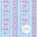 Red White and Blue Seamless Repeating Pattern, Bow and Flag Seamless ...