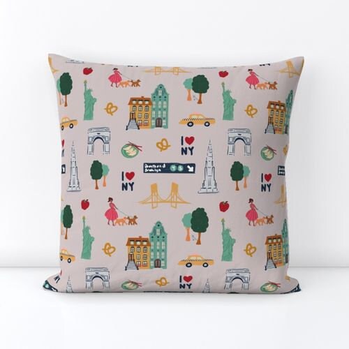 New York City Seamless Pattern File, NYC Pattern, Urban City Repeat ...