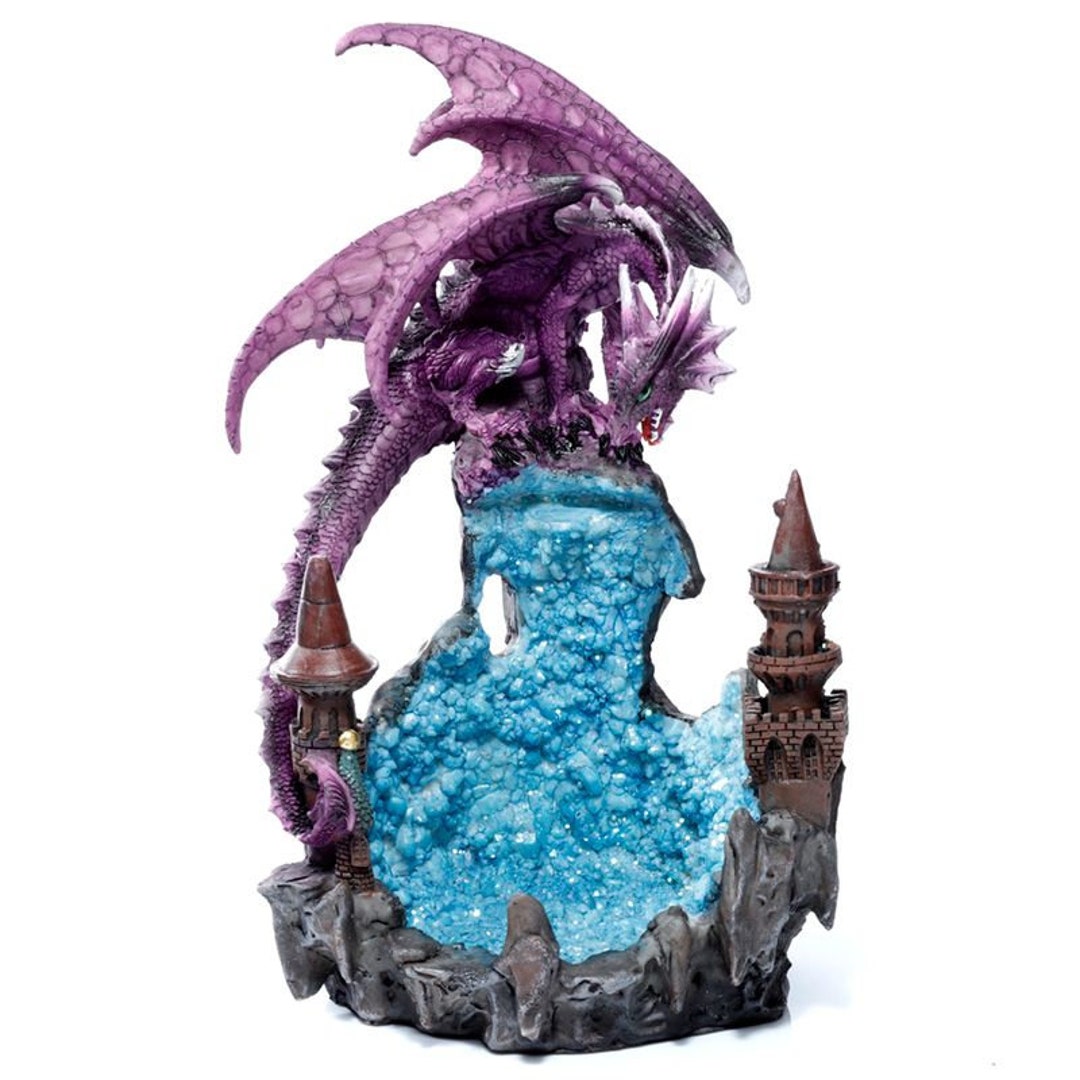 Dark Legends Crystal Ravine Castle Tea Light Candle Holder - Etsy