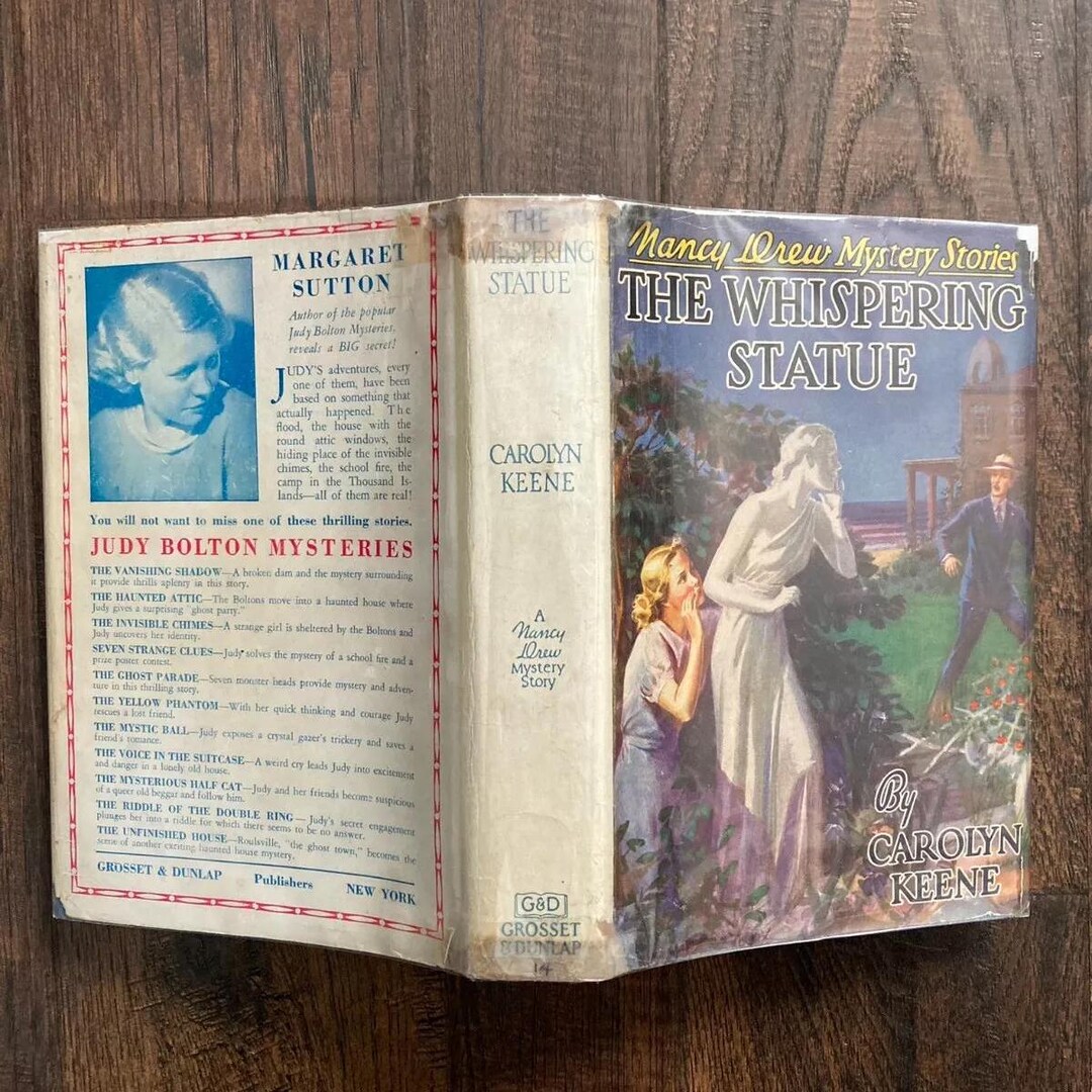 Nancy Drew 14 the Whispering Statue 1939A-5 Good Paper, Glossy ...