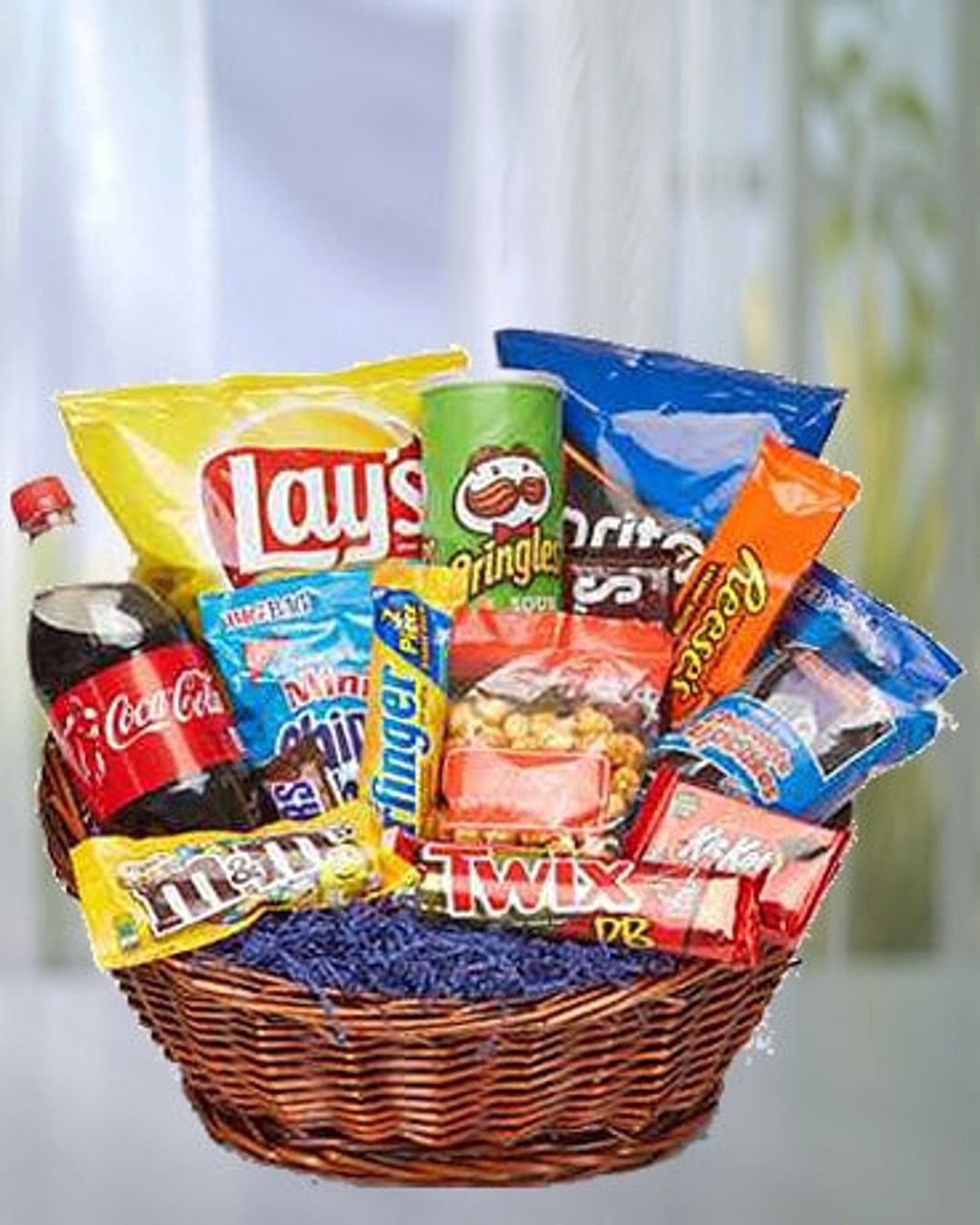 All Snacks Junk Food Basket - Etsy